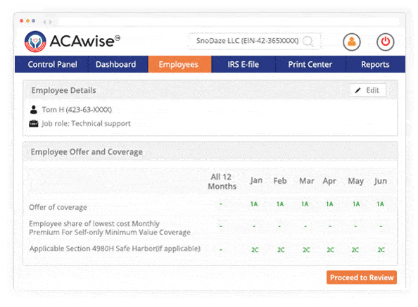 ACA Reporting Solution | Form 1094 & 1095-B/C E-Filing Software